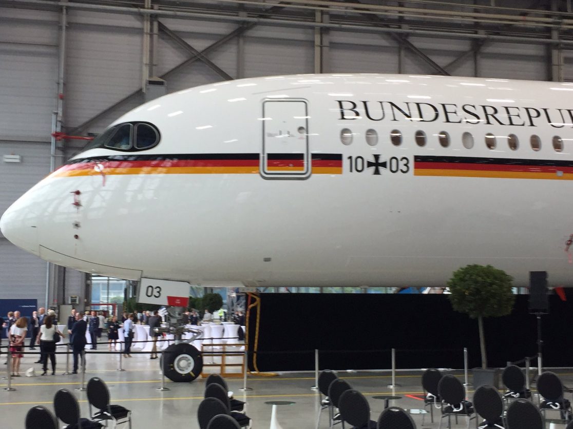 Força Aérea Alemã - Luftwaffe recebe primeiro A350 ACJ - Kiosque da ...