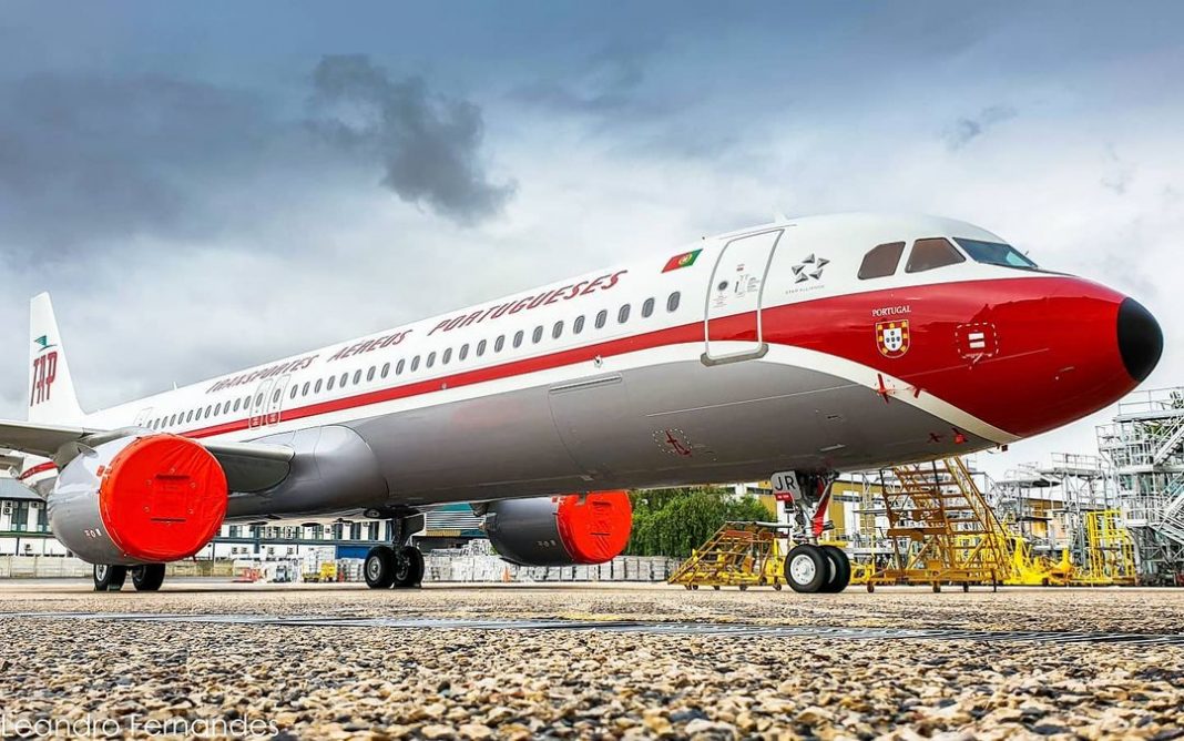 A321neo "Retro" da TAP realiza hoje o seu primeiro voo comercial ...