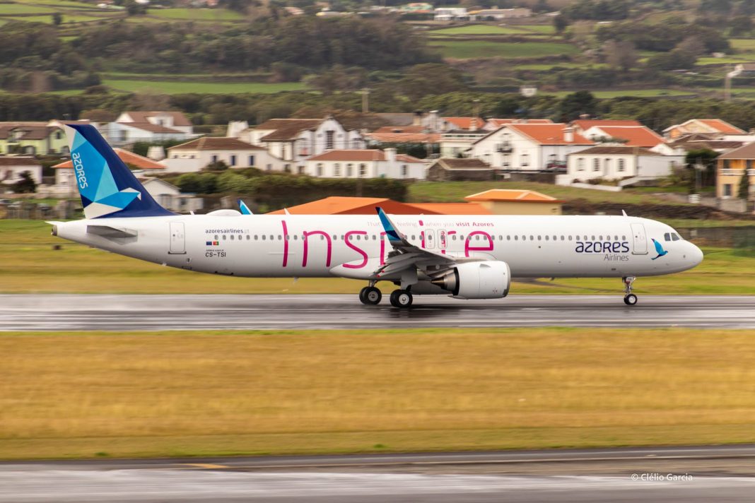 SATA Azores Airlines já voa com o seu novo A321LR - Kiosque da Aviação ...