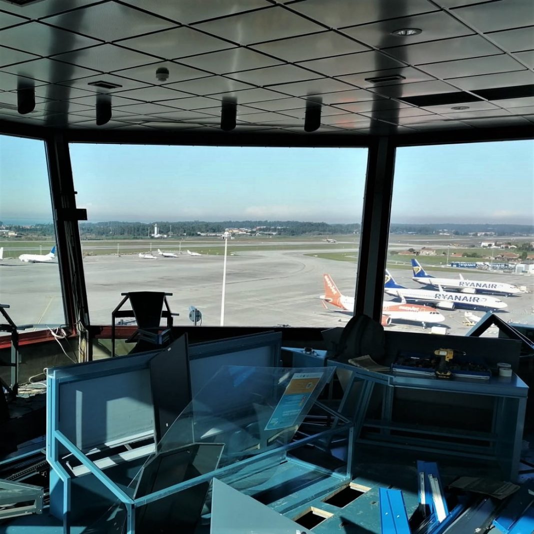 NAV continua as obras na Torre do Porto para permitir a instalação do ...