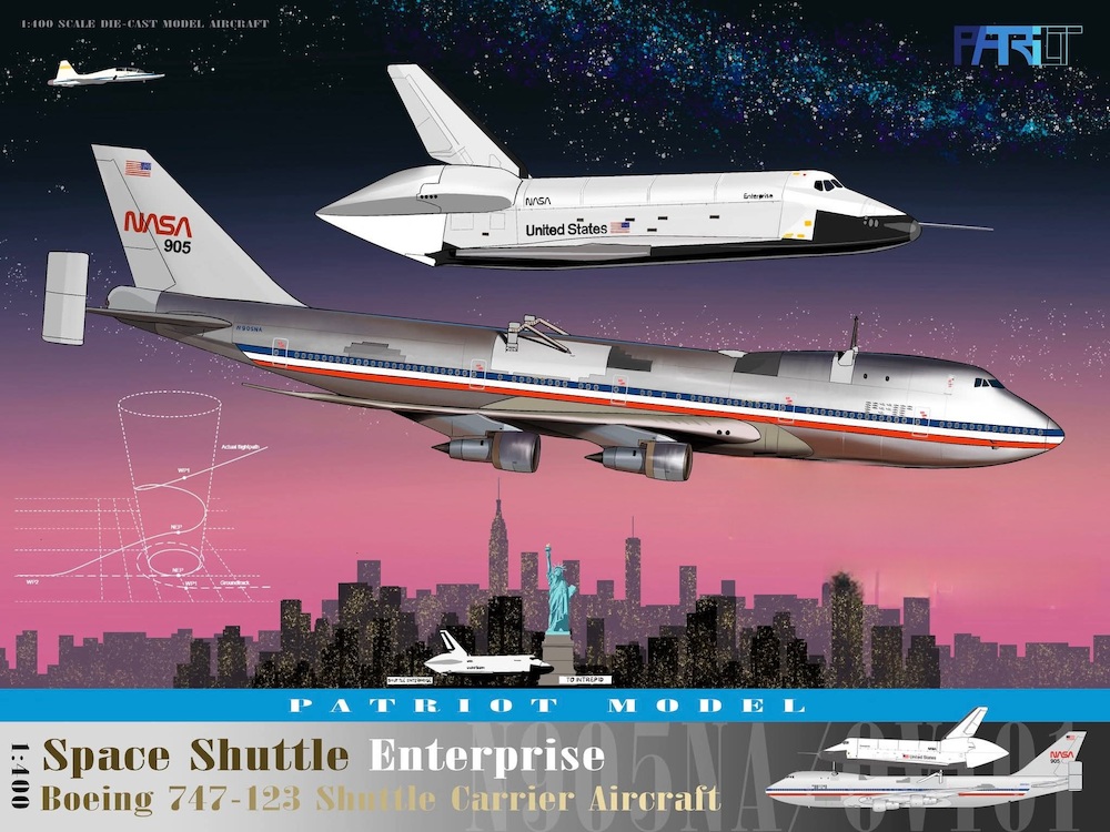 Boeing B747-123 NASA N905NA with Space Shuttle Orbiter OV-101 ...