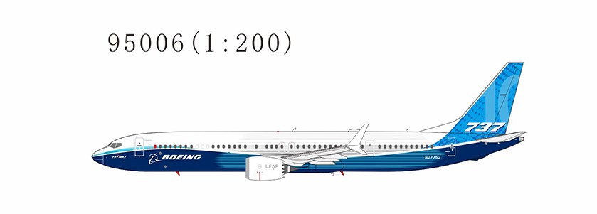 Boeing 737 MAX 10 House Colors N27752 - 95006 - Kiosque da Aviação - O ...