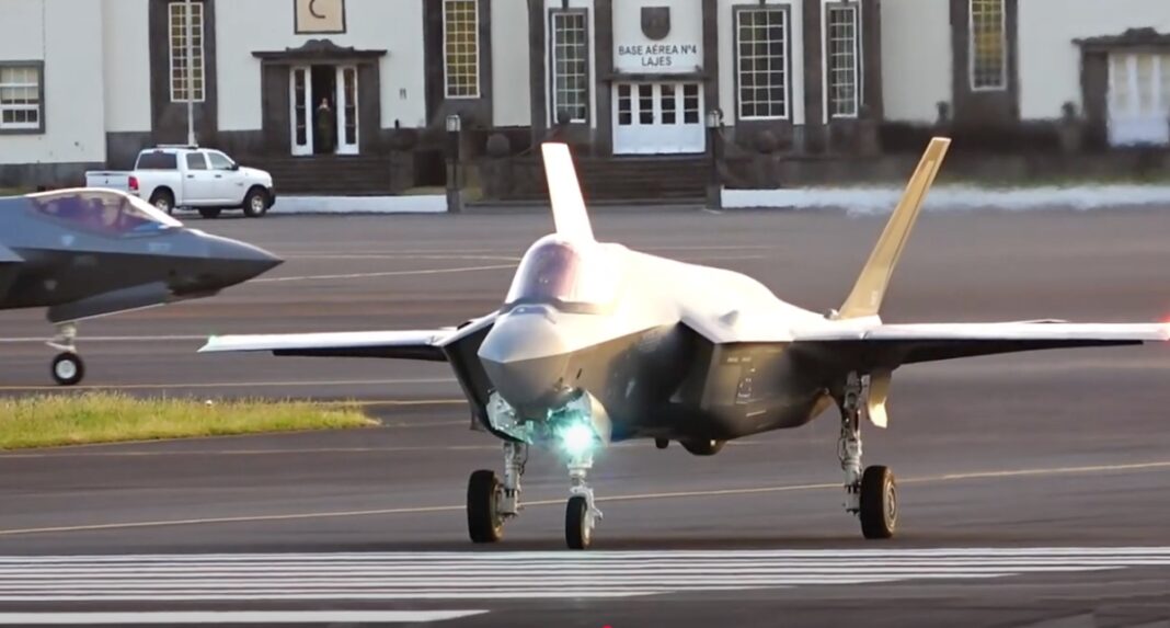 Os F-35 vendidos pelos EUA a Israel realizam escala técnica nas Lajes ...