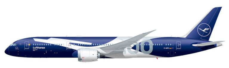 Boeing 787-9 Dreamliner Lufthansa 100 Jahre, Berlin D-ABPU - 573986 ...