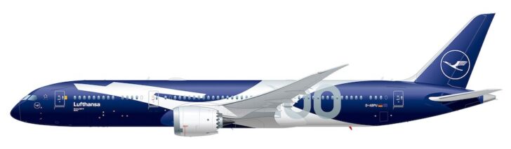 Boeing 787-9 Dreamliner Lufthansa 100 Jahre, Berlin D-ABPU - 614849 ...