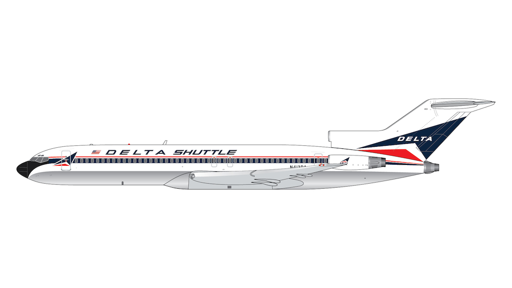 Boeing 727-200 Delta Shuttle N413DA - GJDAL2375 - Kiosque da Aviação ...
